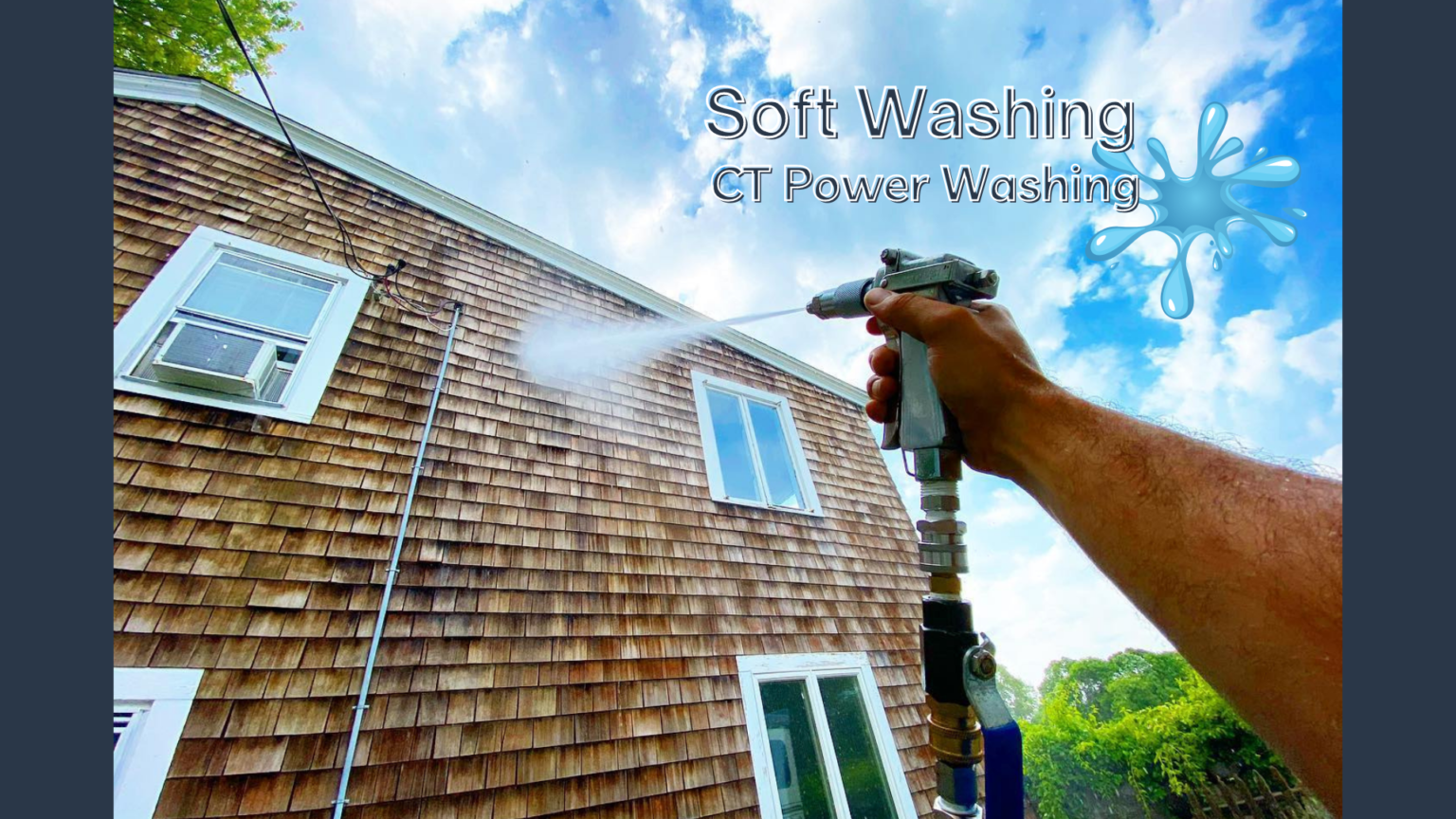 CT Power Washing & Roof Cleaning | Softwash Service 🐳 ⚓️