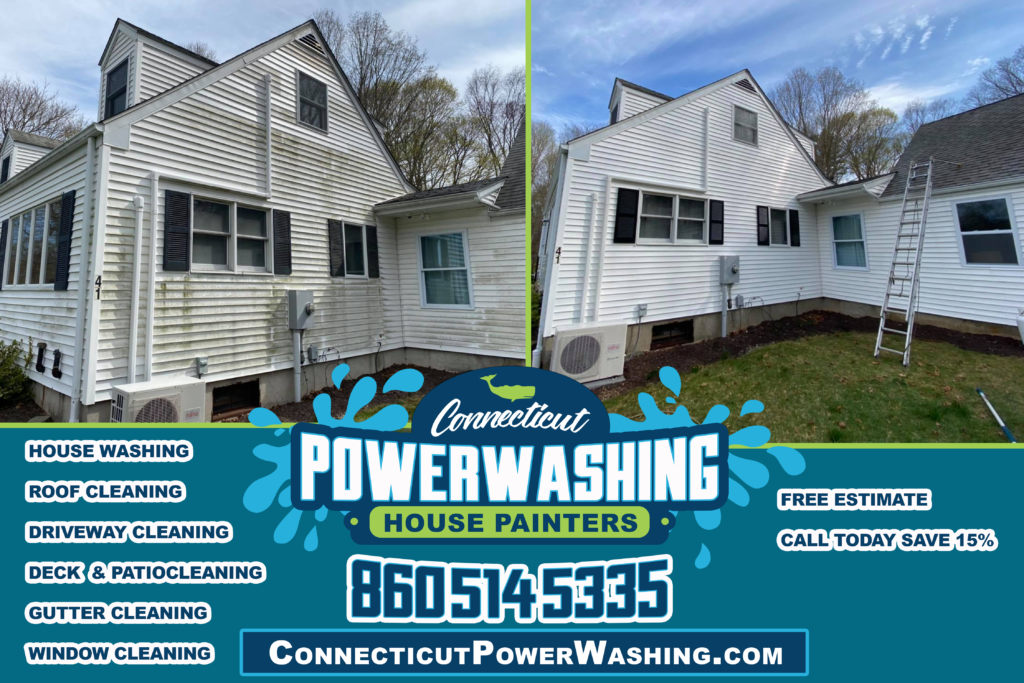 CT Power Washing & Roof Cleaning | Softwash Service 🐳 ⚓️